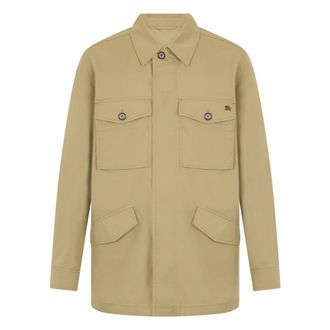Burberry Coats - - Jackets - Herren - Beige - M