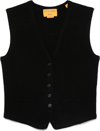 Guest In Residence Tailierte Weste - Schwarz