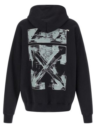Off-white Mens Black Cotton Sweatshirt Clothing