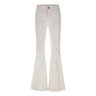 Seafarer Delphine Flare Jeans - Femme - Jeans - Blanc - Taille: W29