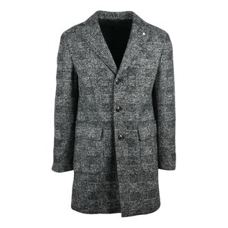 L.B.M. 1911 Cappotto - - Coats - Herren - Grau - M