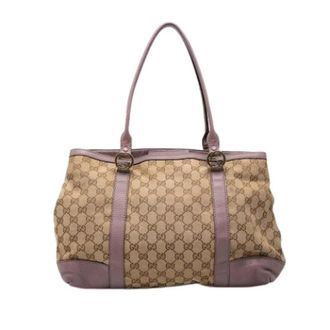 Gucci Pre-owned Canvas Tote - - Pre-owned - Damen - Braun - ONE SIZE