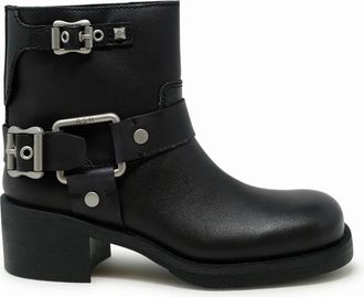 Ash Ash, Femme, Chaussures, Noir, Taille: 37 EU Texas01 Ankle Boot