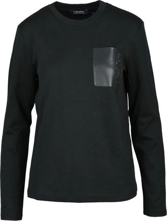 Max Mara Femme, Tops, Noir, Taille: 38 FR Hateley Long Sleeve Top