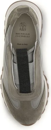 Brunello Cucinelli Womens Sneakers New Khaki Upper: Polyester Trainers
