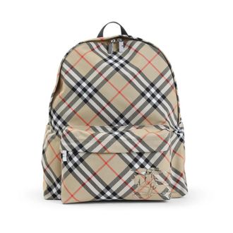 Burberry Homme, Sacs, Beige, Taille: ONE Size Sac &agrave; dos essentiel sable