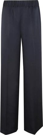 P.A.R.O.S.H. P.a.r.o.s.h., Femme, Pantalons, Bleu, Taille: 44 FR Pantalone in raso