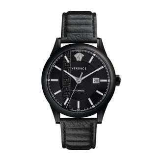 Versace Aiakos Automatikuhr Swiss Made - - Accessories - Herren - Schwarzk - ONE SIZE