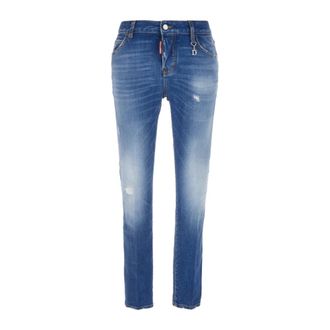 Dsquared2 Klassische Jeans f&uuml;r jeden Tag - - Jeans - Damen - Blau - 2XS