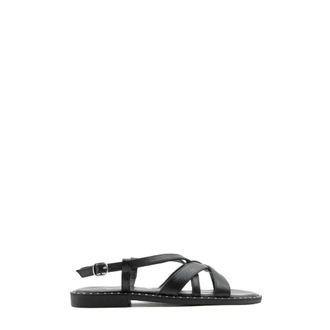 Argilla Femme, Chaussures, Noir, Taille: 39 EU Sandales plates