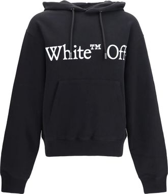 Off-white SweaT-shirt &agrave; capuche Bookish - Homme - Sweatshirts et sweats &agrave; capuche - Noir - Taille: L