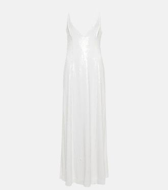 Khaite Midikleid mit Pailletten