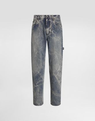 Dolce & Gabbana Hose Aus Denim - Mann Jeans Mehrfarbig 46