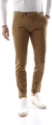 Roy Rogers Homme, Pantalons, Brun, Taille: W40 Gabardina Winter Chinos