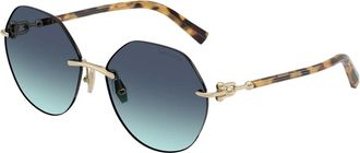 Tiffany & Co. Lunettes de soleil Tf3123 - Femme - Accessoires - Multicolore - Taille: 58 MM