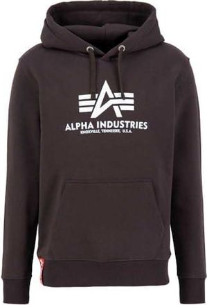 Alpha Industries Alpha Indutries Basic Hoody Sweat &agrave; Capuche pour Homme Hunter Brown