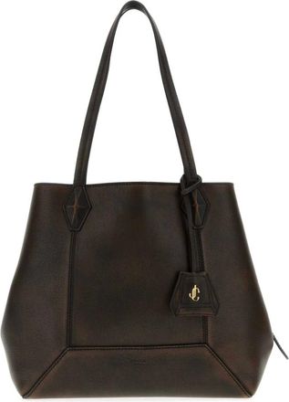 Jimmy Choo London Femme, Sacs, Brun, Taille: ONE Size Diamond Tote/M