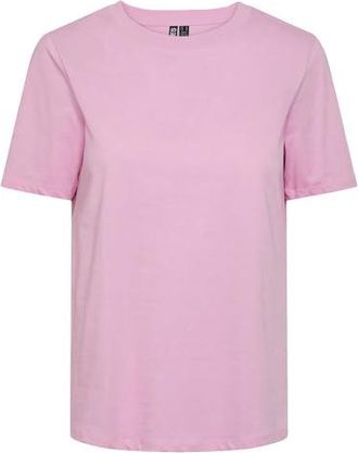 Pieces Femme Pcria Solid Tee Noos BC T-Shirt, Lavande Pastel, XS EU