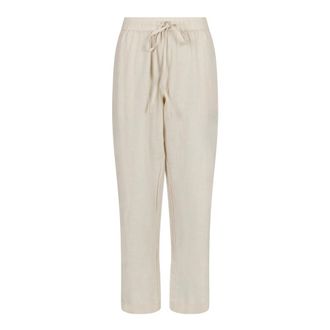 Neo Noir Sonar Leinenhose mit weitem Bein - - Trousers - Damen - Beige - XS
