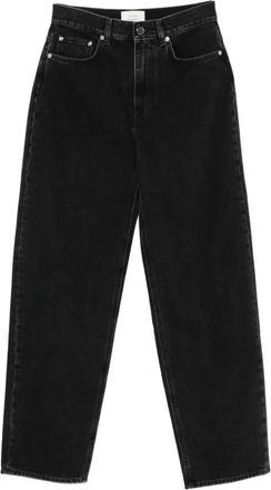 Loulou Studio Damen, Jeans, Schwarzk, W26Größe