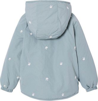 Vertbaudet Steppjacke Leichte Steppjacke mit Blumenstickerei, M&auml;dchen