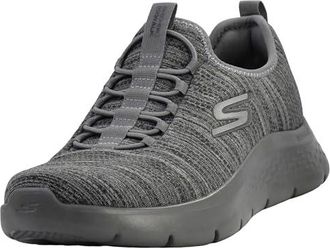 Skechers Gowalk Flex-Athletic Chaussures de marche décontractées à enfiler avec mousse refroidie à lair pour homme, Gris, 45 EU