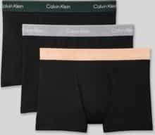 Calvin Klein Underwear Regular Fit Trunks aus Baumwoll-Mix im 3er-Pack