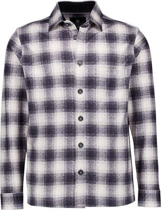 DeSoto Herren Overshirt grau kariert