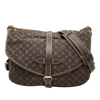 Louis Vuitton Sac &agrave; bandouli&egrave;re Pre-owned Monogram Mini Lin - Femme - Pre-owned - Brun - Taille: ONE Size
