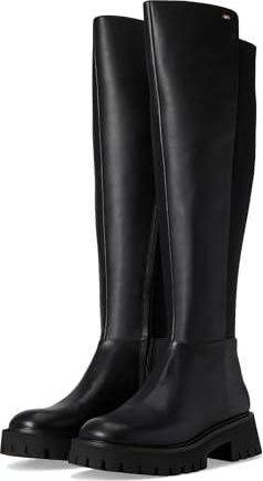 Michael Kors Femme Asher Boots Botte au-Dessus du Genou, Noir 2, 38.5 EU