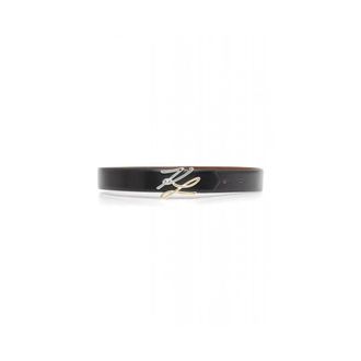 Karl Lagerfeld unisex, Accessoires, Noir, Taille: 85 CM K/Autograph Reversible Belt
