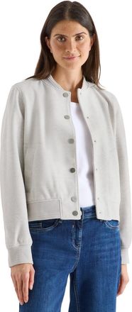 Cecil Blouson in Wolloptik light greige melange XL