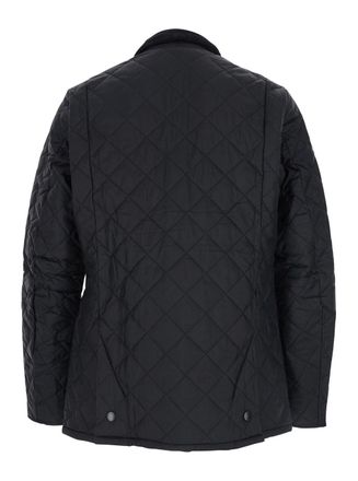 Barbour Mens Jacket Heritage Liddesdale Black Tech Fabric Coat