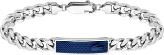 Lacoste Gliederarmband für Herren Kollektion SET&MATCH Verziert mit petit piqué Muster - 2040097