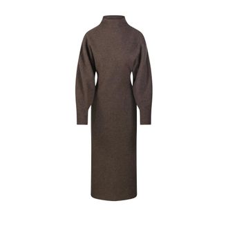 Max Mara Tenuta Dress - Femme - Robes - Brun - Taille: 32 FR