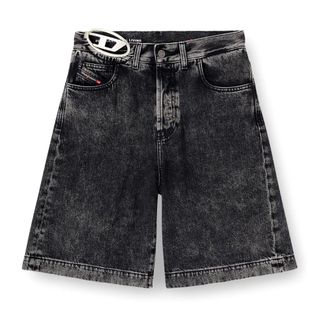 Diesel Femme, Shorts, Noir, Taille: W26 Denim Shorts