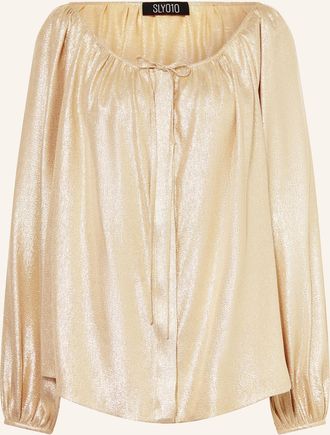 SLY 010 Sly 010 Bluse Sheree Mit Glitzergarn gold