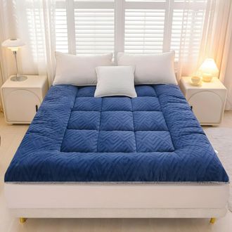 Generic Dicke Doppelmatratze und Boden-Isomatte - gro&szlig;e, kompakte, Faltbare, superweiche, leicht aufrollbare Tatami-Matte f&uuml;r Outdoor-Abenteuer, Wohnmobilreis