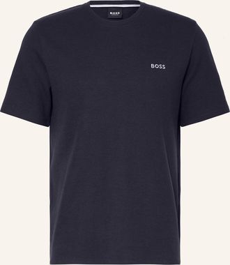HUGO BOSS Schlafshirt blau