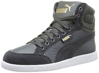 Puma Puma WNS Ikaz Dazz, Baskets Mode Femme - Gris (Dark Shadow/Team Gold), 37 EU