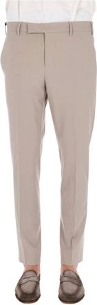 Pantaloni Torino Homme, Pantalons, Beige, Taille: L Pantalone in lana Tropical bi-stretch Dieci fit