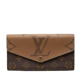 Louis Vuitton Pre-owned Long wallet (bi-fold) - - Pre-owned - Damen - Braun - ONE SIZE