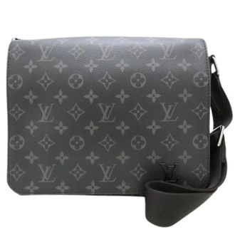 Louis Vuitton Sac bandouli&egrave;re Pre-owned Monogram Eclipse - Homme - Pre-owned - Noir - Taille: ONE Size