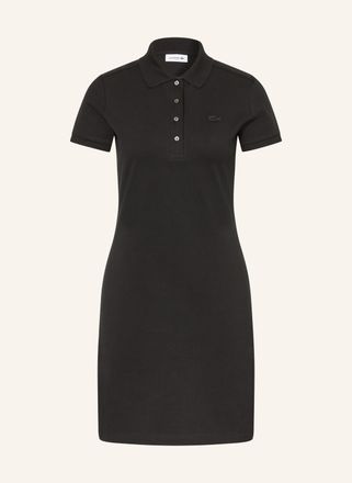 Lacoste Piqu&eacute;-Polokleid schwarz