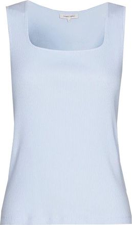 Marie M&eacute;ro Femme, Tops, Bleu, Taille: 42 FR D&eacute;bardeur