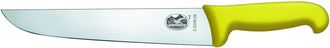 Victorinox by Swiss Army coltello da macellaio Fibrox, giallo, lunghezza: 26 cm, 5.5208.26