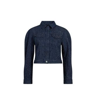 Jacquemus La veste de-N&icirc;mes Ovalo en coton m&eacute;lang&eacute;