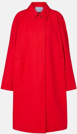 Prada Manteau en gabardine