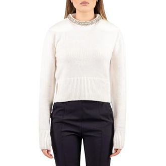 Pinko Berlino - - Knitwear - Damen - Wei&szlig; - S