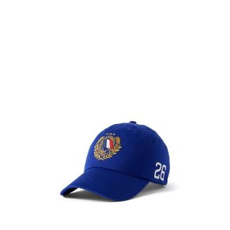 Polo Ralph Lauren Casquette &agrave; logo brod&eacute; en coton